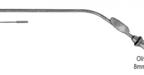 Suction Tube w/finger cut-off and stylet 15.5cm